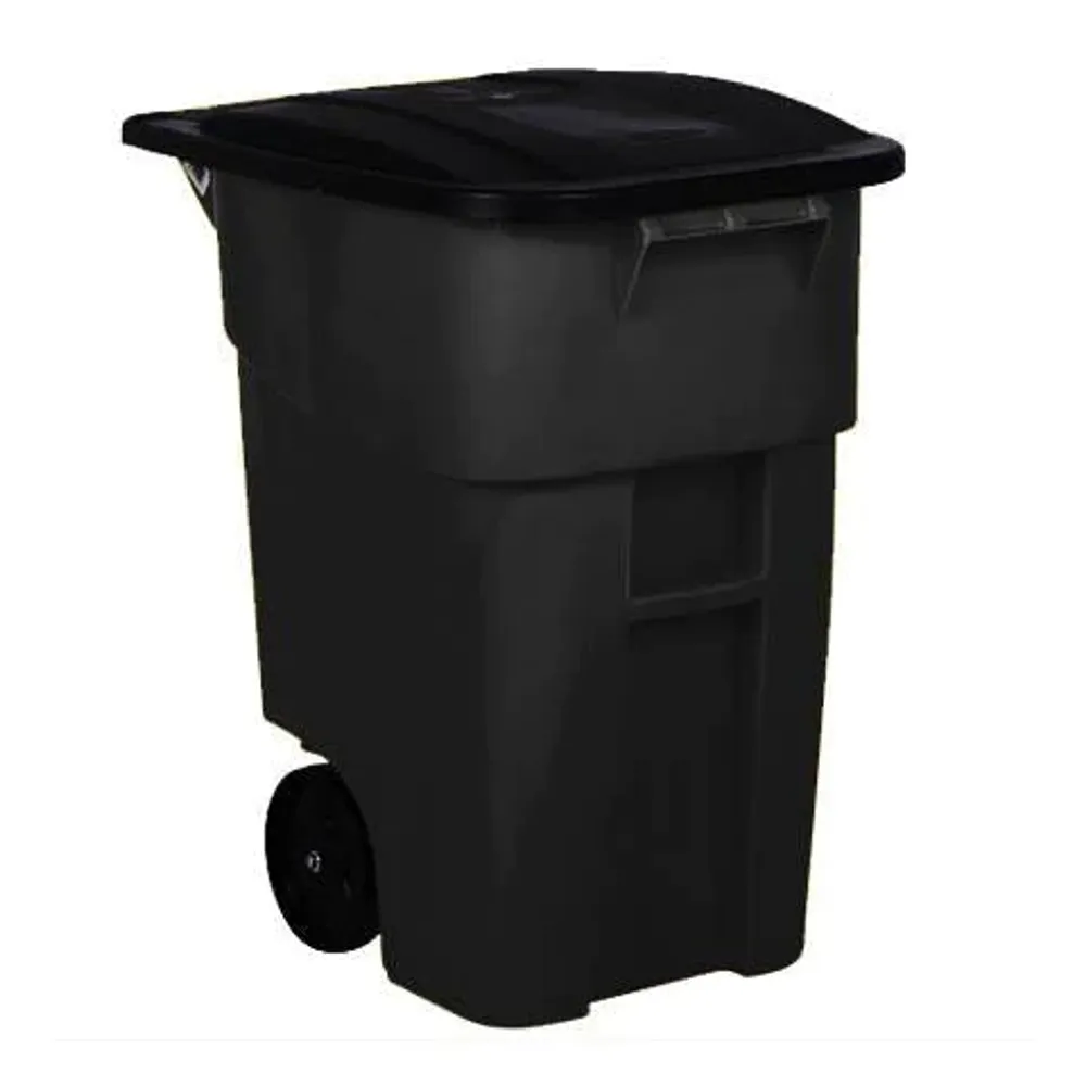 Rubbermaid Contenedor Rollout Container 189 Lt Negro